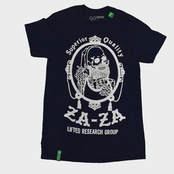 Lrg | Shirts | Lifted Research Group Lrg Mens Za Za Zaza Man Blue Shirt ...